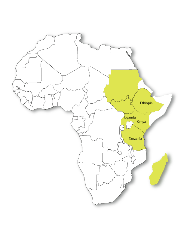 Eastern Africa Map
