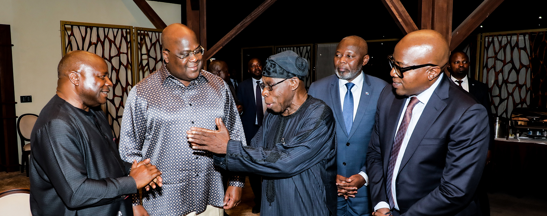 IITA Goodwill Ambassador Olusegun Obasanjo discusses agricultural transformation and security ...