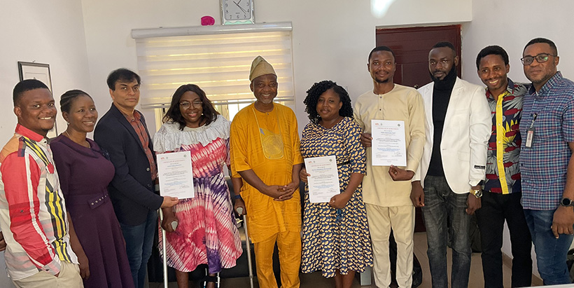 IITA Digital Delivery Working Group delivers progress report to Ogun State Commissioner