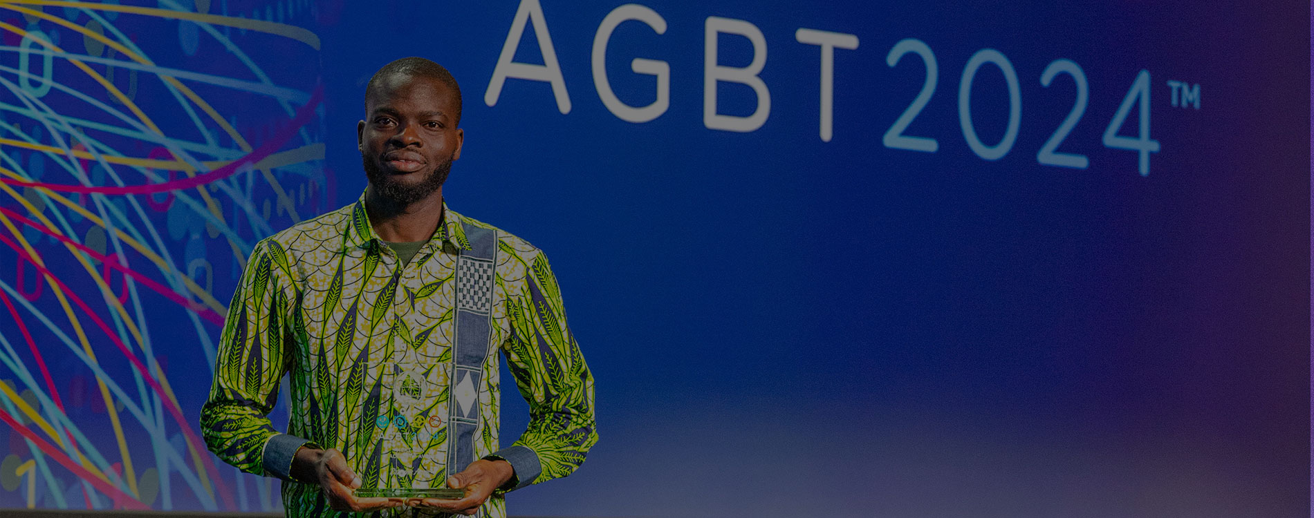 Agre wins Next Gen Leadership Award at AGBT 2024