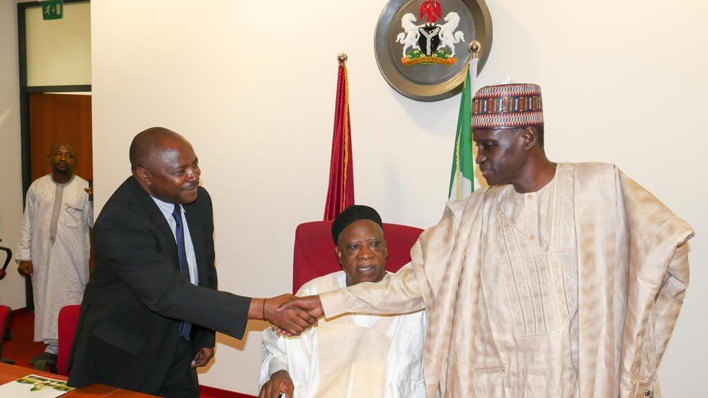 DG Nteranya Sanginga visits the joint Senate and House Committees on ...