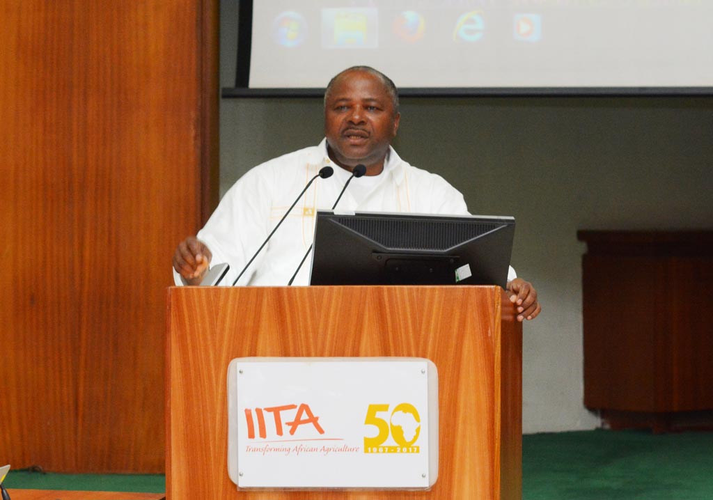 IITA Director General, Dr Nteranya Sanginga