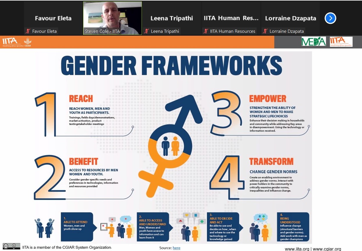 Gender research activities in IITA contribute to African rural development