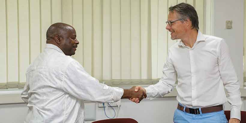 Funding opportunities: CGIAR Global Director on Finance meets the IITA team