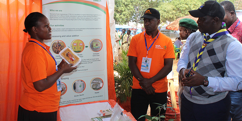 Malinyi District Commissioner applauds IITA for empowering youth in ...