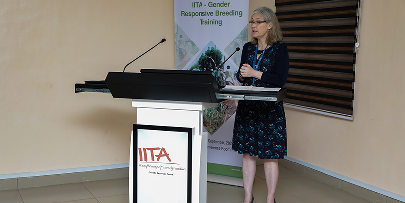 IITA gender team trains plant breeders on gender-responsive breeding