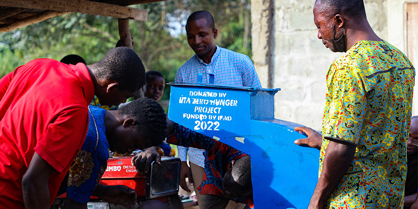 Zero Hunger Project-trained fabricators now making money from hammer ...