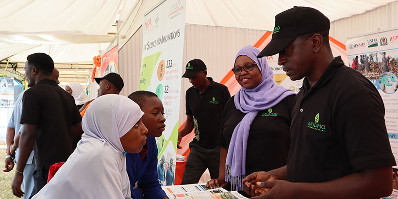 IITA emerges as winner at the innovation week in Tanzania