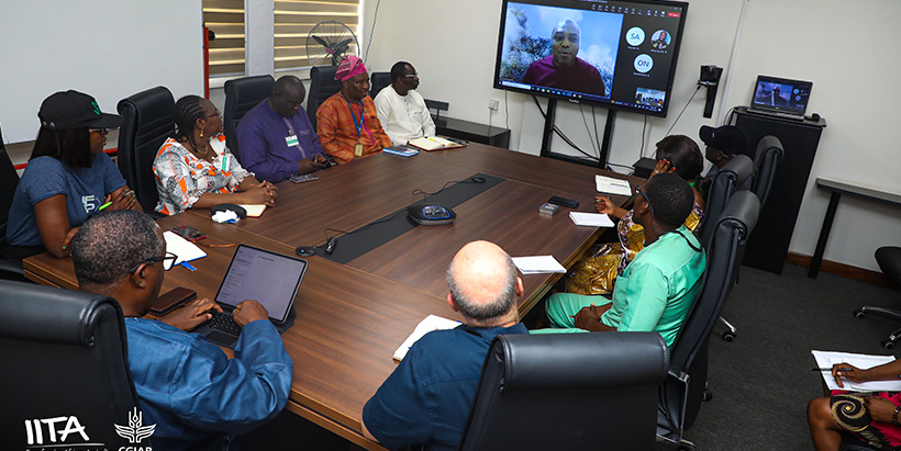 IITA expands partnership with NFWP to enhance women's livelihood