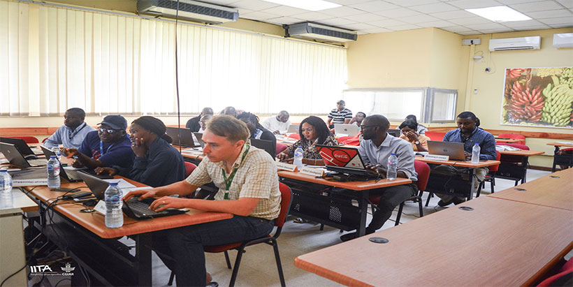 IITA staff and partners trained on statistical analysis using R
