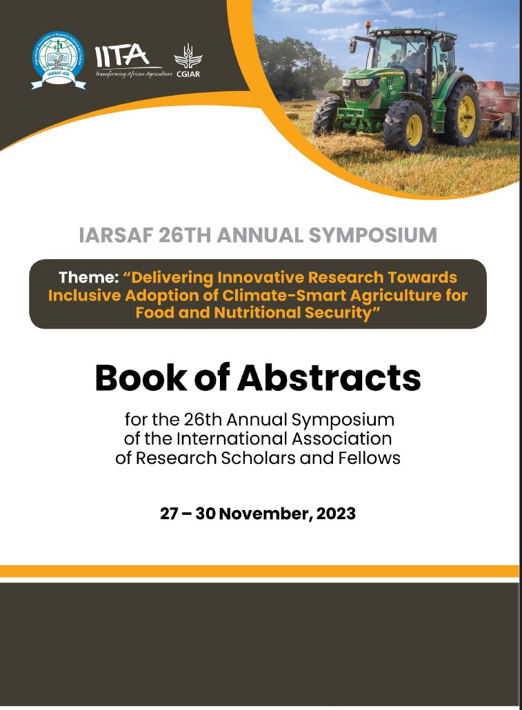 Iarsaf book of abstracts