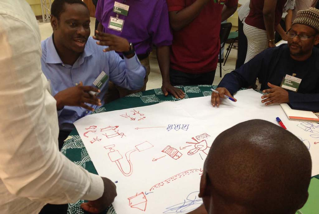 Small-group-exercise-drawing-a-rich-picture