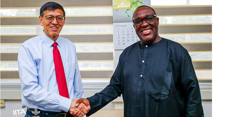 IITA-CGIAR and China Agriculture University forge new partnership for ...