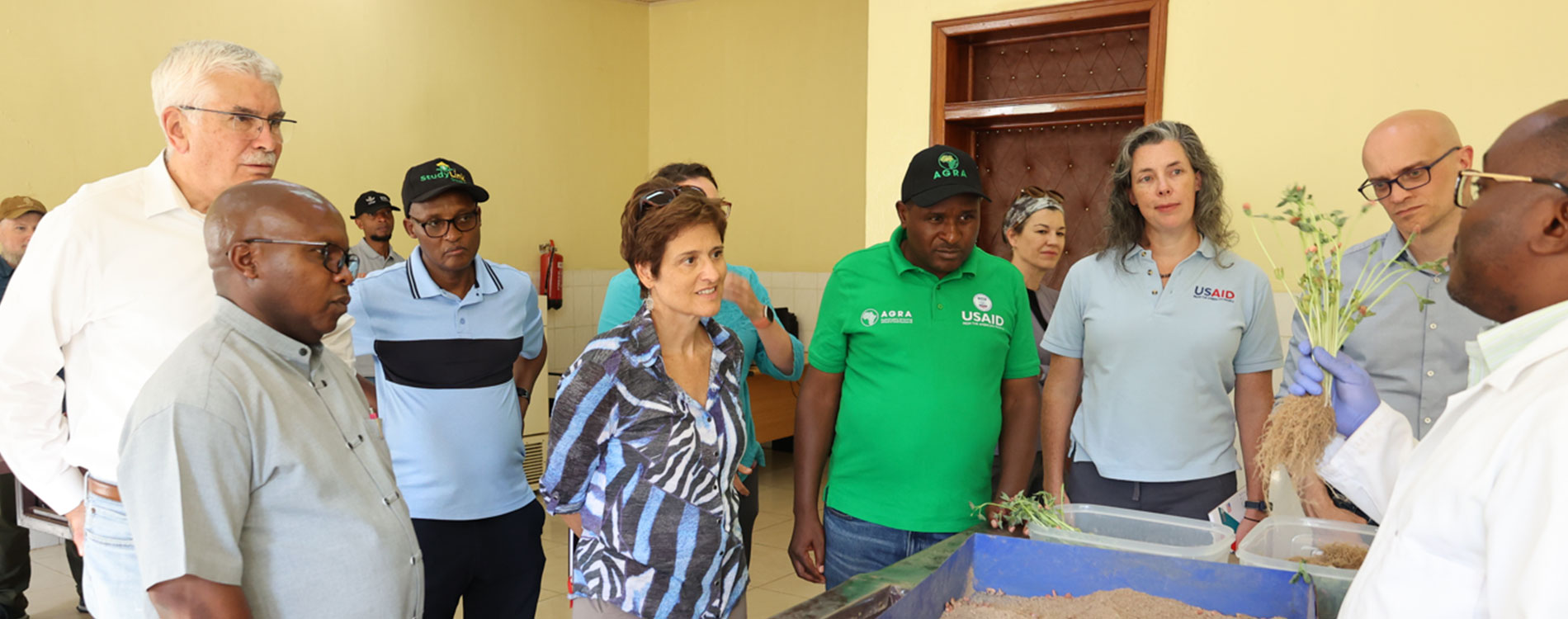 USAID high-level visit commends AID-I Great Lakes work in Rwanda