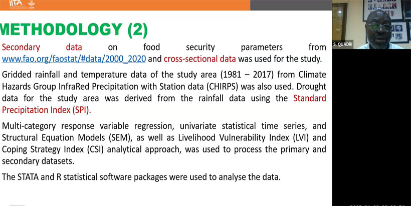 IITA Technical Advisor for FCM project, Sakiru Quadri