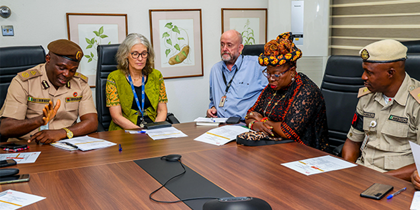 Immigration Service Oyo Command seeks deeper partnership with IITA for ...